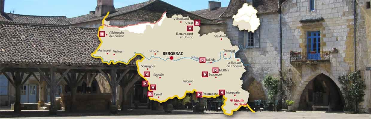 Exceptional Dordogne: bastide of Monpazier "France's most beautiful ...